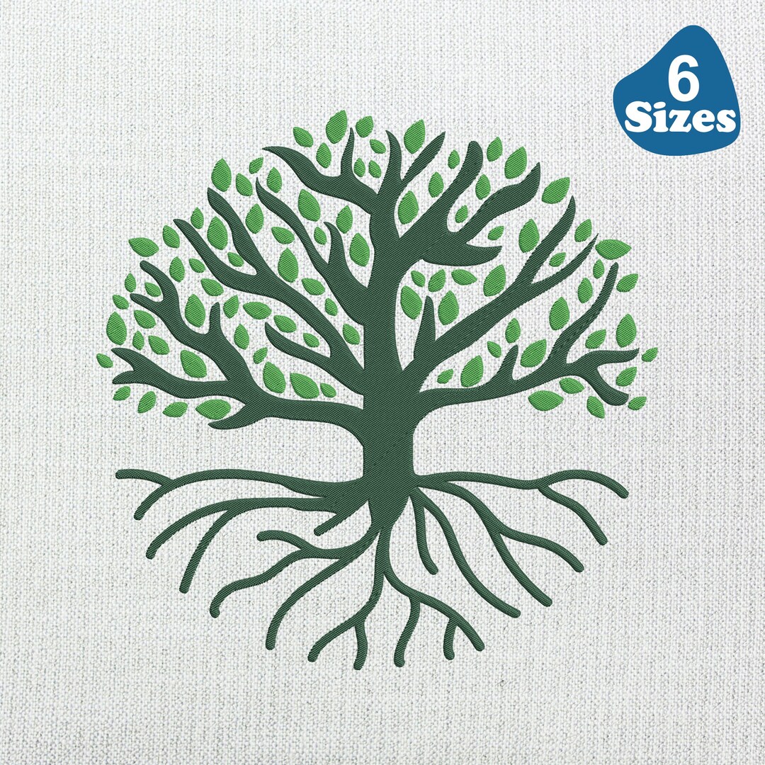 Tree of Life Machine Embroidery Design - Tree of Life Embroidery Files ...