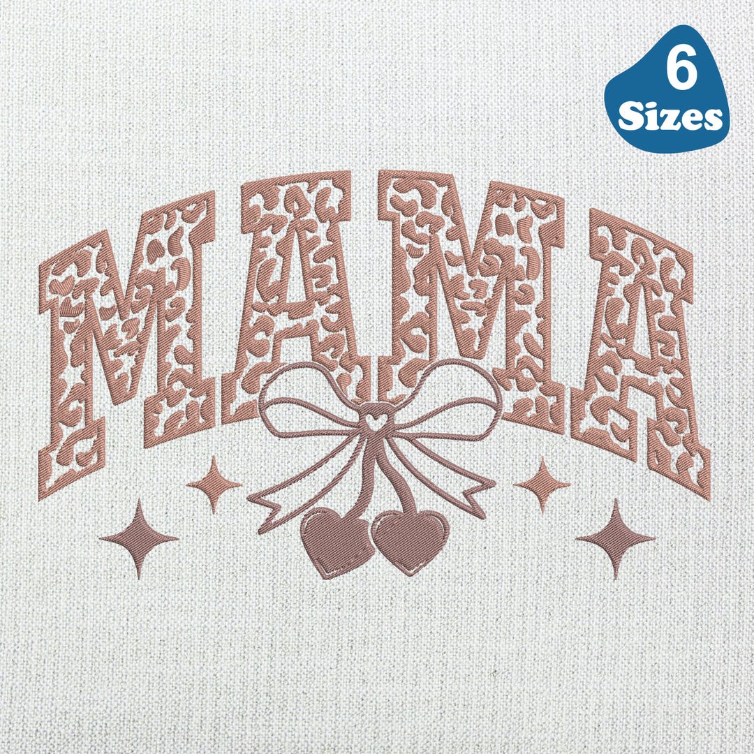 Mama Applique Embroidery Design, Mother's Day Embroidery Design ...