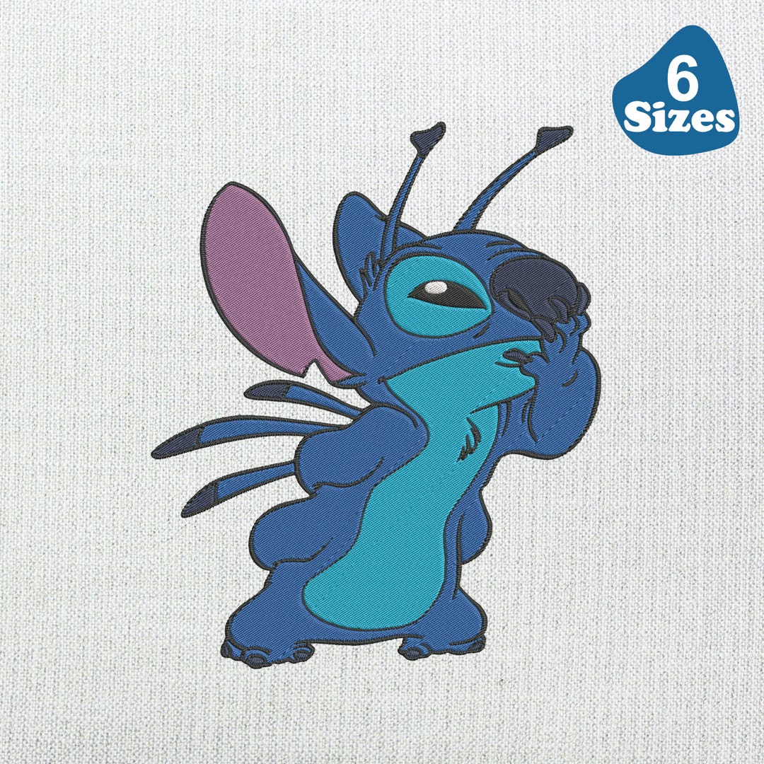 Stitch Embroidery Design: Lilo Heart, 6 Sizes (digital Download) - Etsy