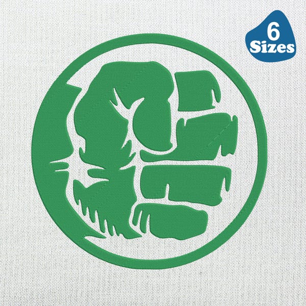 Hulk Embroidery Design - Etsy