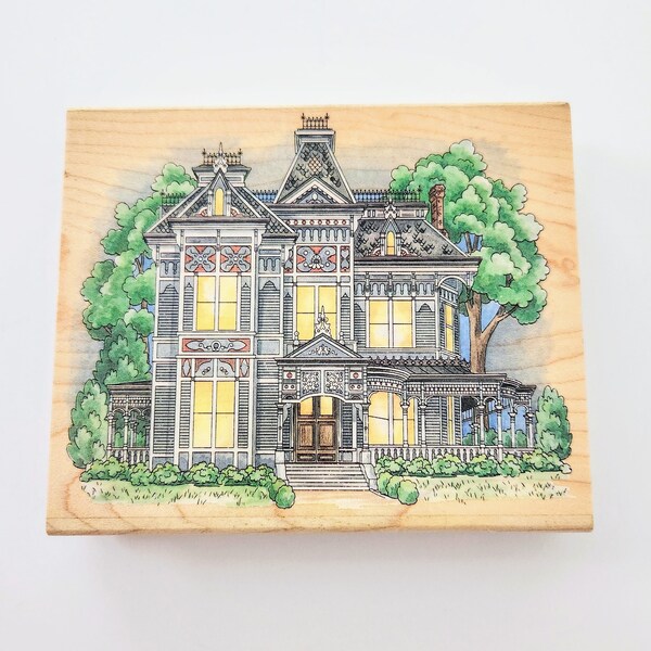 Victorian House Stamps - Etsy