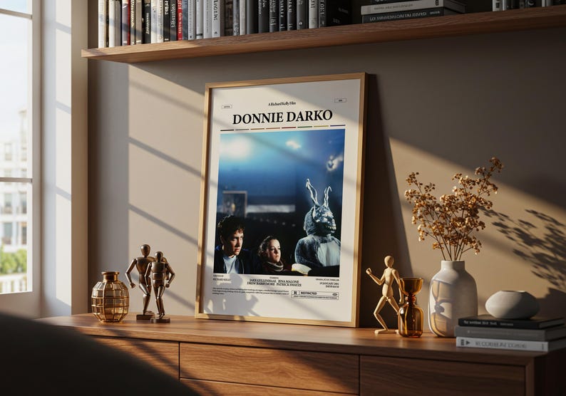 Donnie Darko Poster, Jake Gyllenhaal Poster, Richard Kelly Film Print ...