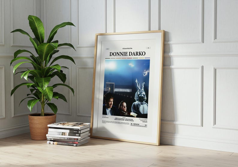 Donnie Darko Poster, Jake Gyllenhaal Poster, Richard Kelly Film Print ...