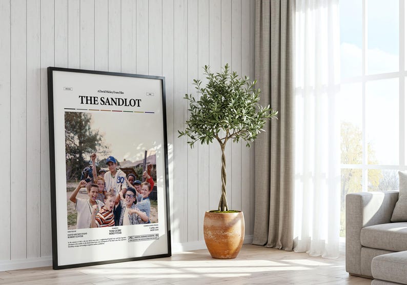 The Sandlot Poster, David Mickey Evans Film Poster, Tom Guiry and Mike ...