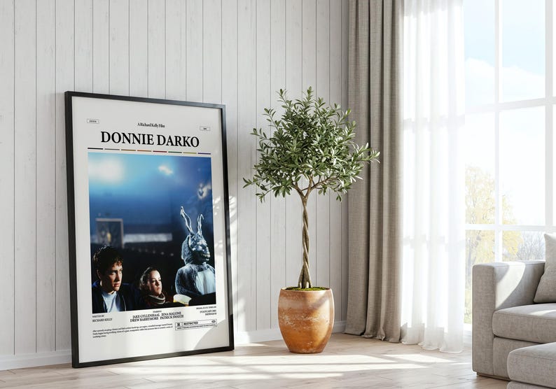 Donnie Darko Poster, Jake Gyllenhaal Poster, Richard Kelly Film Print ...