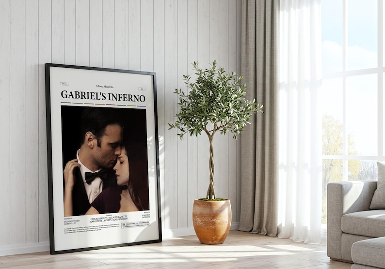 Gabriel's Inferno Poster, Giulio Berruti Poster, Melanie Zanetti Film ...