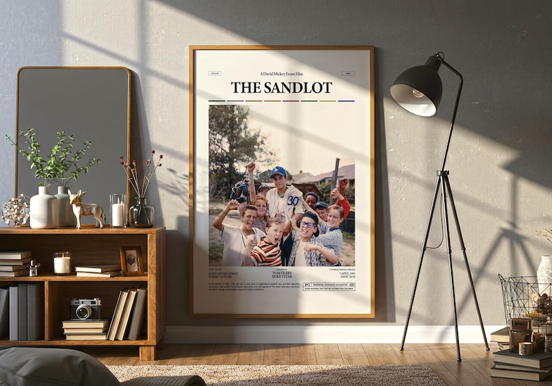 The Sandlot Poster, David Mickey Evans Film Poster, Tom Guiry and Mike ...