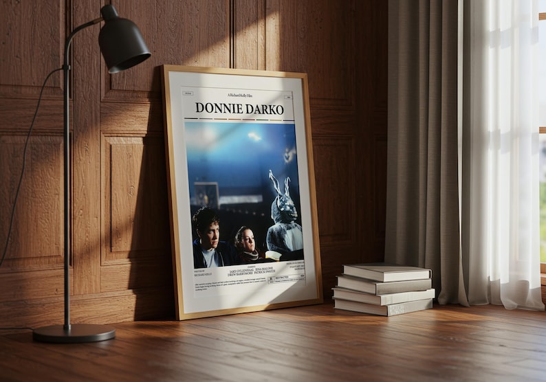 Donnie Darko Poster, Jake Gyllenhaal Poster, Richard Kelly Film Print ...