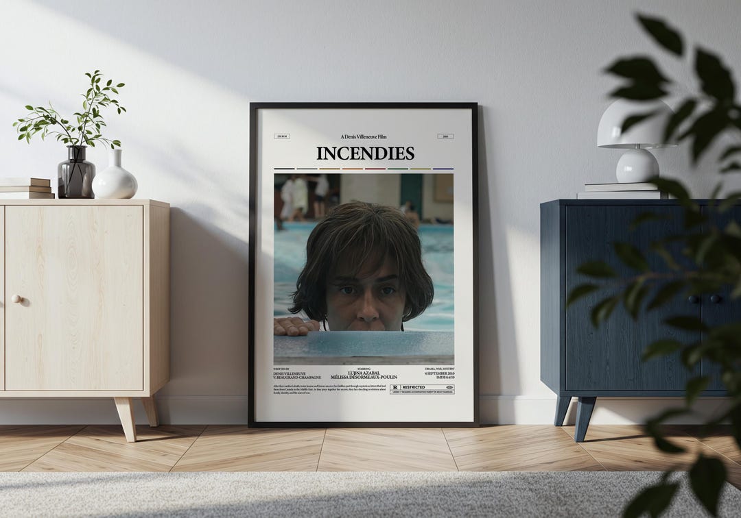 Incendies Poster, Denis Villeneuve Film Incendies Print, Lubna Azabal ...