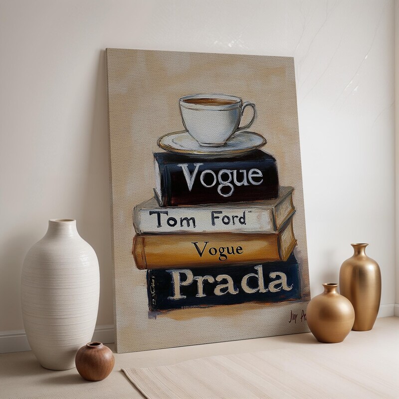 Designer Book Stack - Etsy