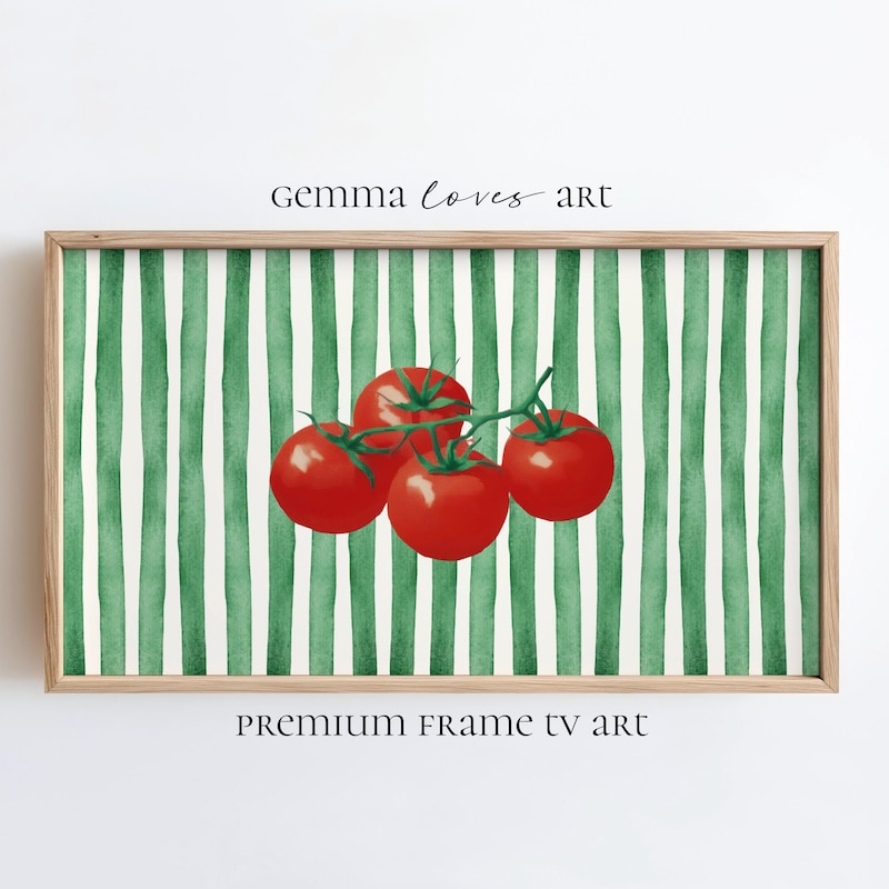 Framed Tomato Wall Art - Etsy