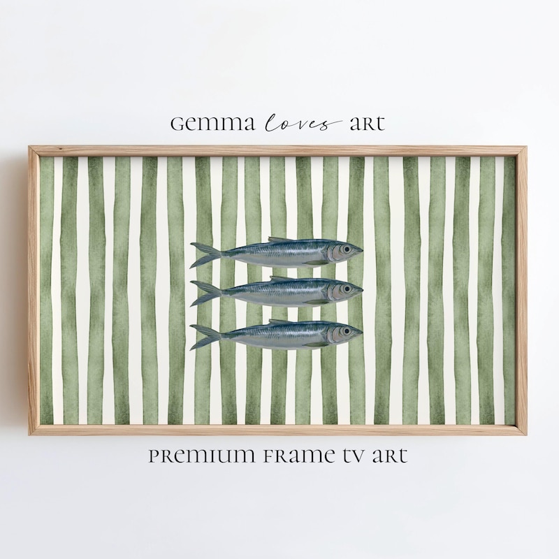 Boho Coastal Art in Frame - Etsy