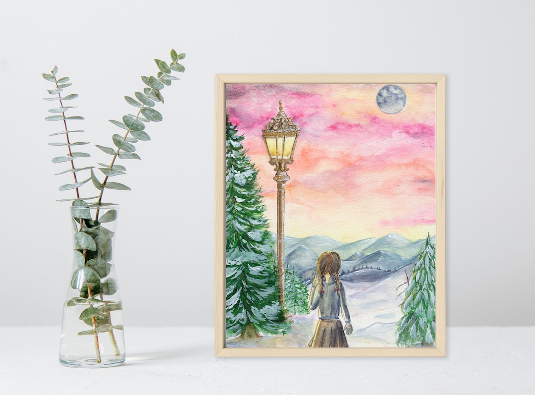 Chronicles of Narnia Art Print - Narnia Nursery Art, C.S. Lewis Wall ...
