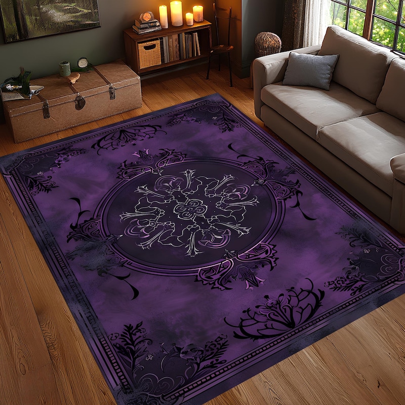 Gothic Rug - Etsy