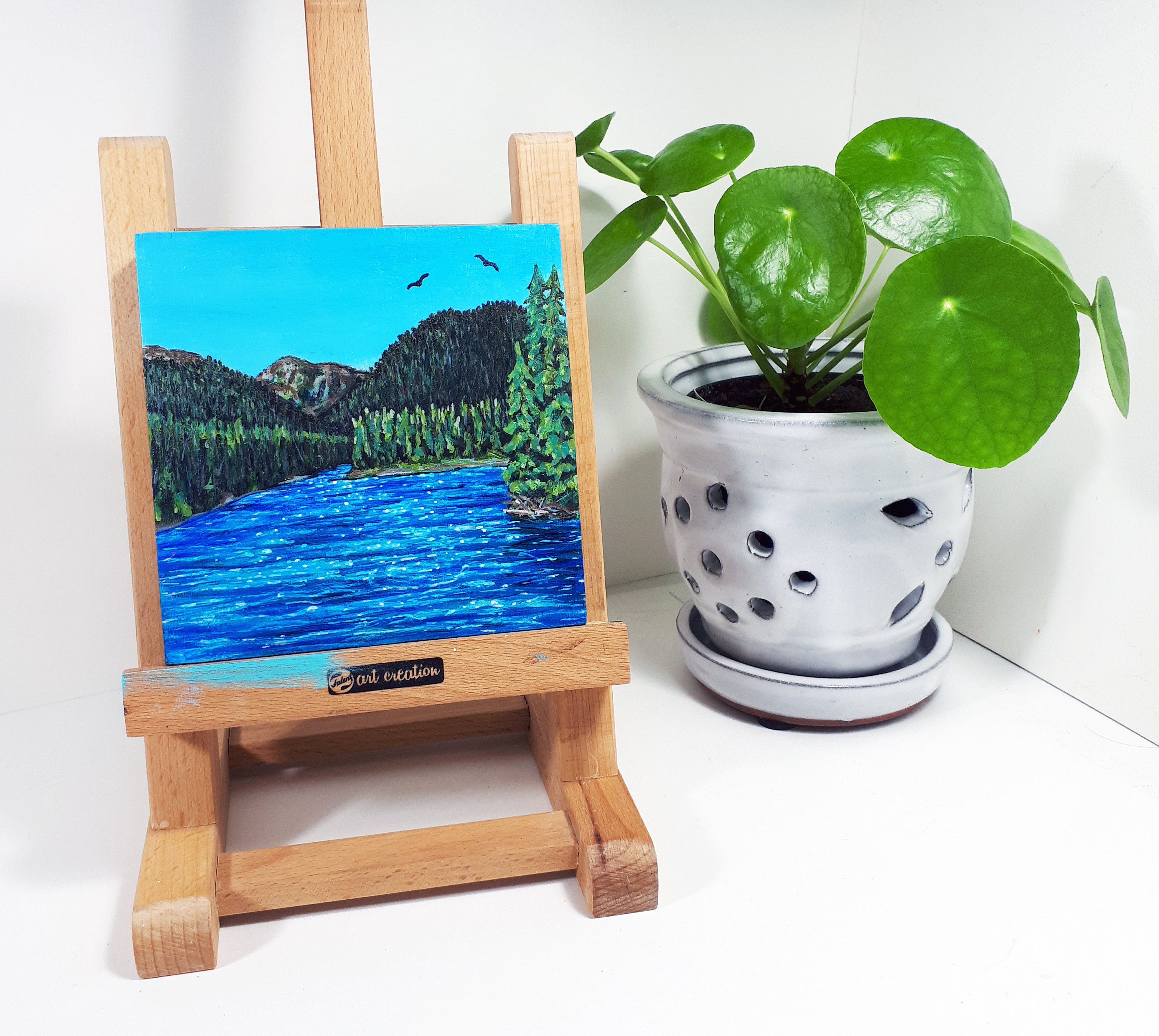 Original Small Landscape Acrylic Painting - Etsy Canada