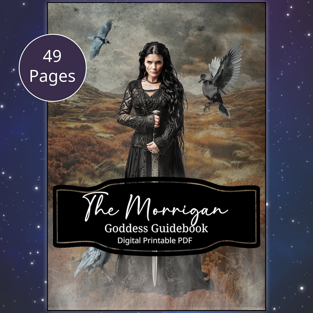 The Morrigan Goddess Guidebook - Guide to Working With Morrigan, Book ...
