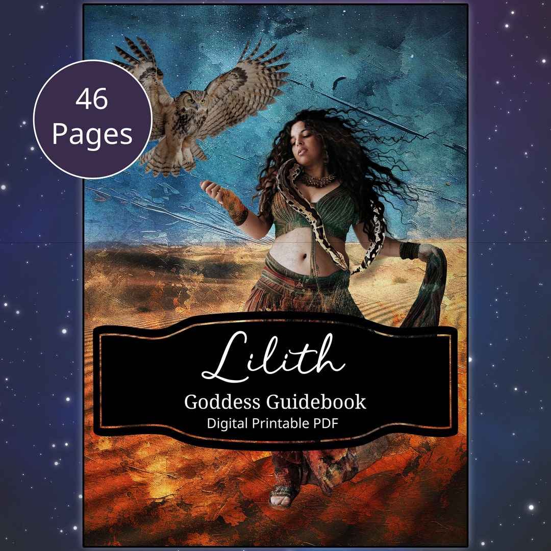 Lilith Goddess Guidebook: 46-page Book of Shadows (digital Download) - Etsy