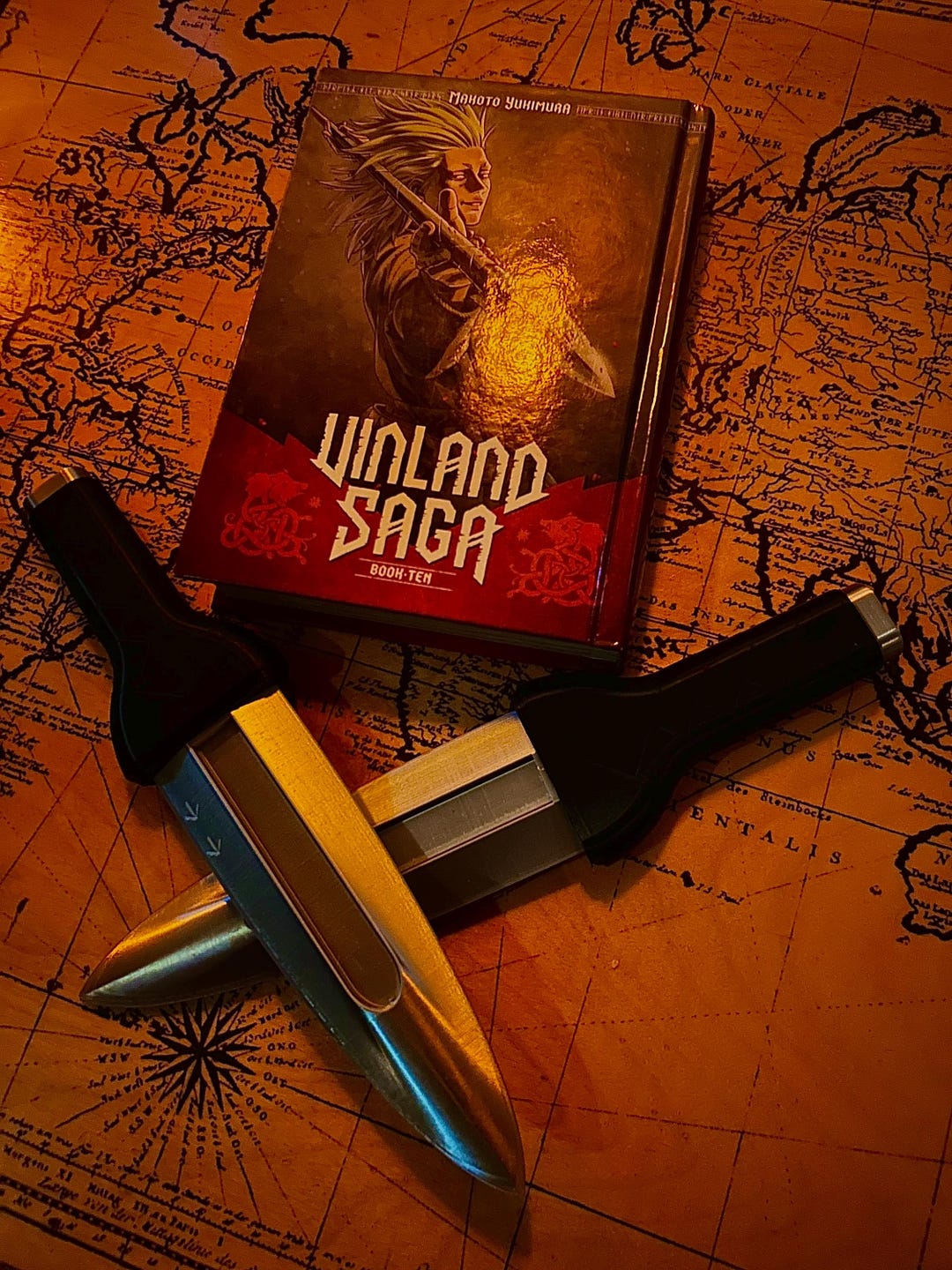 Thorfinn Dagger – Vinland Saga Cosplay Prop | 3D Printed Anime Weapon ...