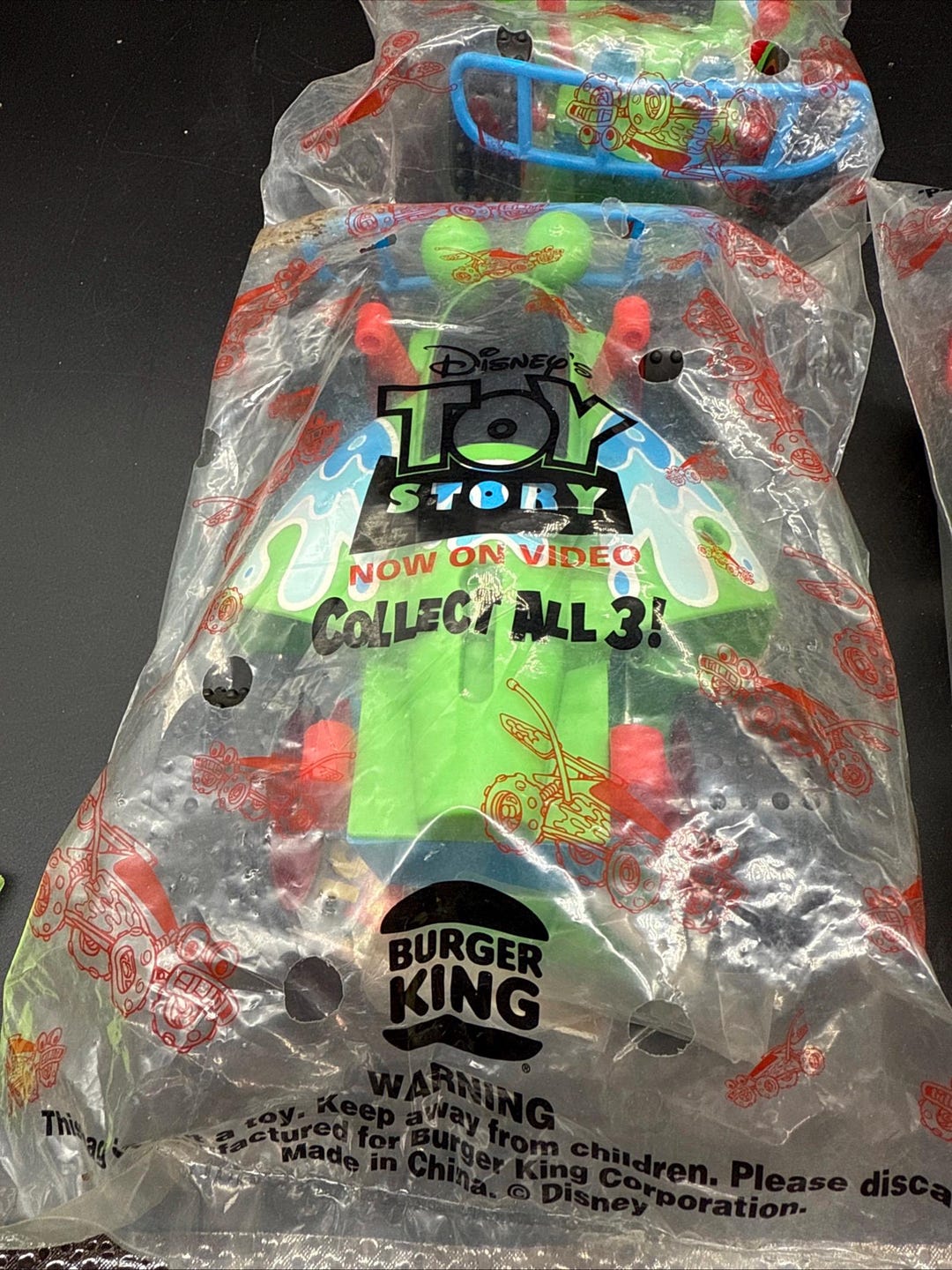 Vtg-disney Pixar Burger King Toy Story Race Car 1995 Lot of 3 Sealed - Etsy