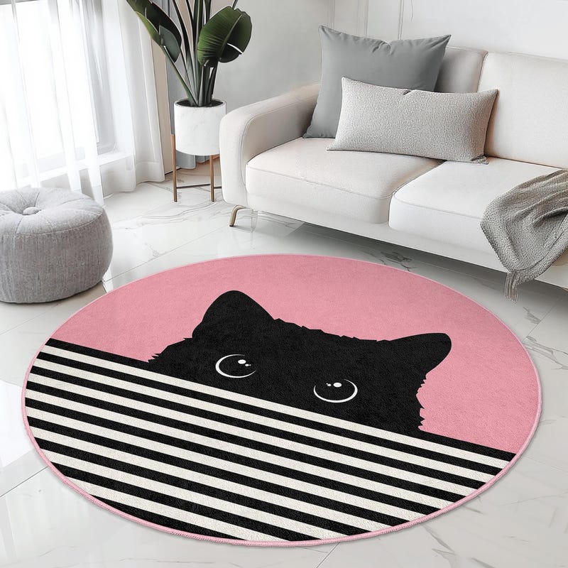 Cute Cat Rug Carpet - Etsy