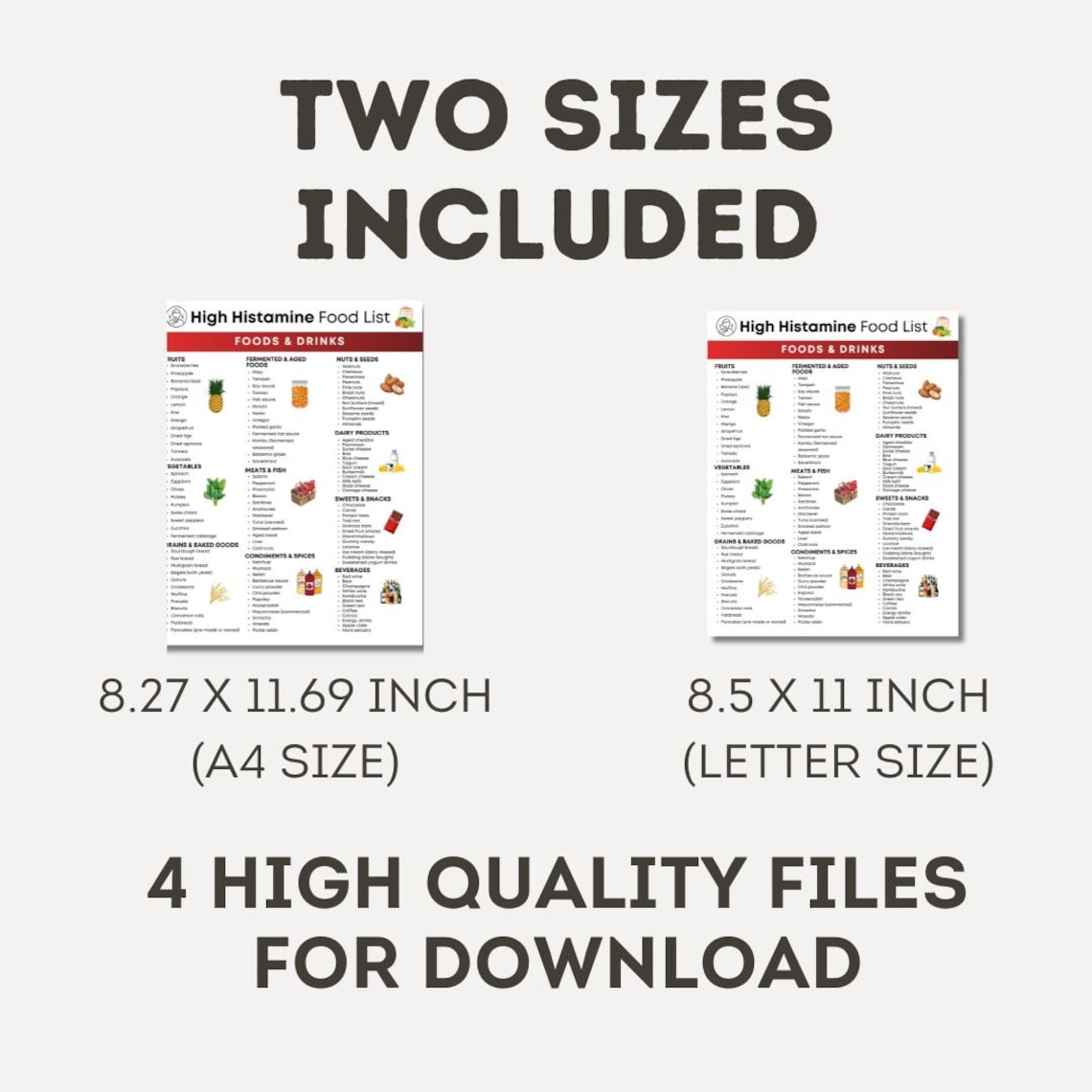 High Histamine Foods List, Low Histamine Diet, Histamine Intolerance ...