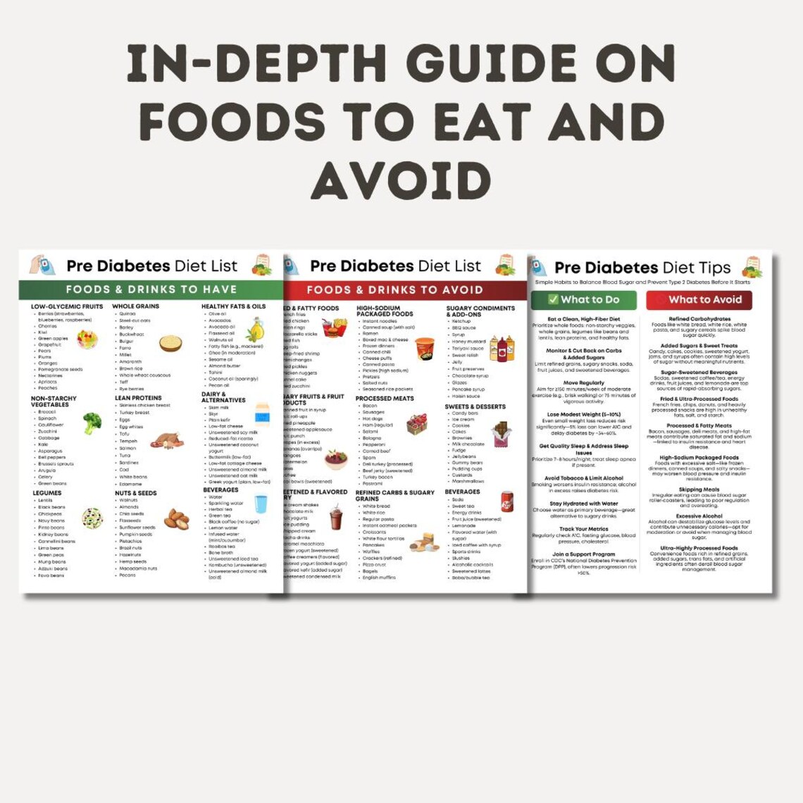 Pre Diabetes Food List, Pre Diabetic Diet Food Chart, Pre Diabetes Diet ...