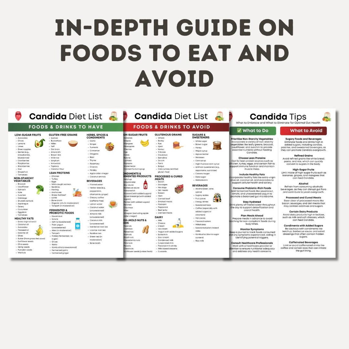 Candida Diet Food List, Yeast Infection Diet, Candida Cleanse Diet Plan ...