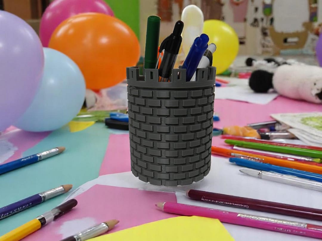Medieval Castle Pencil Holder, Teachers, and Students-castle Desk ...