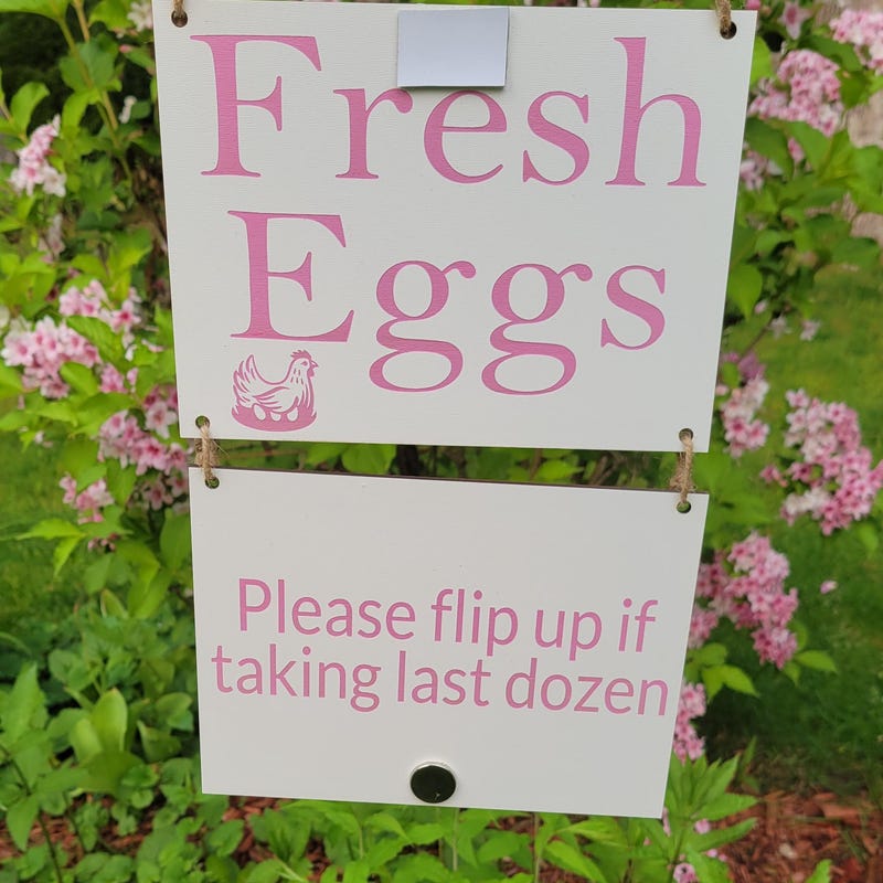 Custom Flippable Signs - Etsy