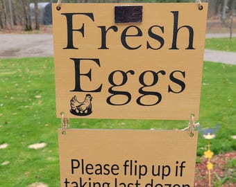 Fresh Eggs ~ Egg Stand Sign~for Sale per Dozen~custom Wood Sign for ...