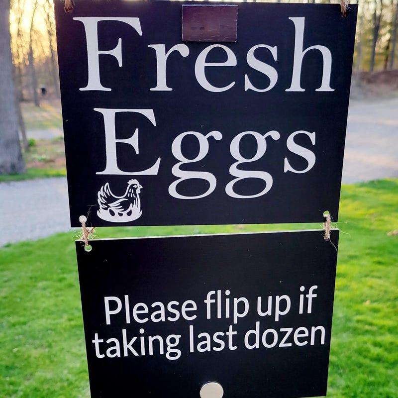 Custom Flippable Signs - Etsy