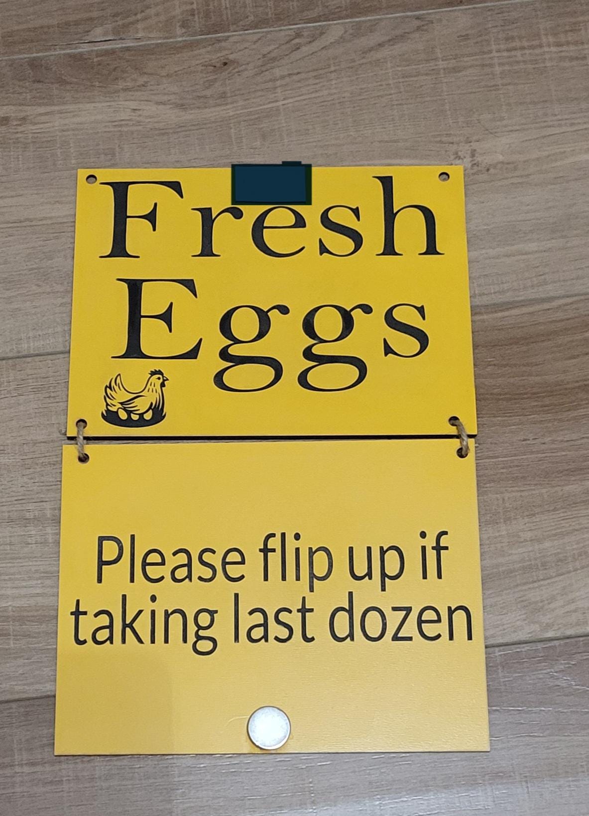 Fresh Eggs for Sale Sign.sold Out Sign. Farmers Market Stand Sign. Egg ...