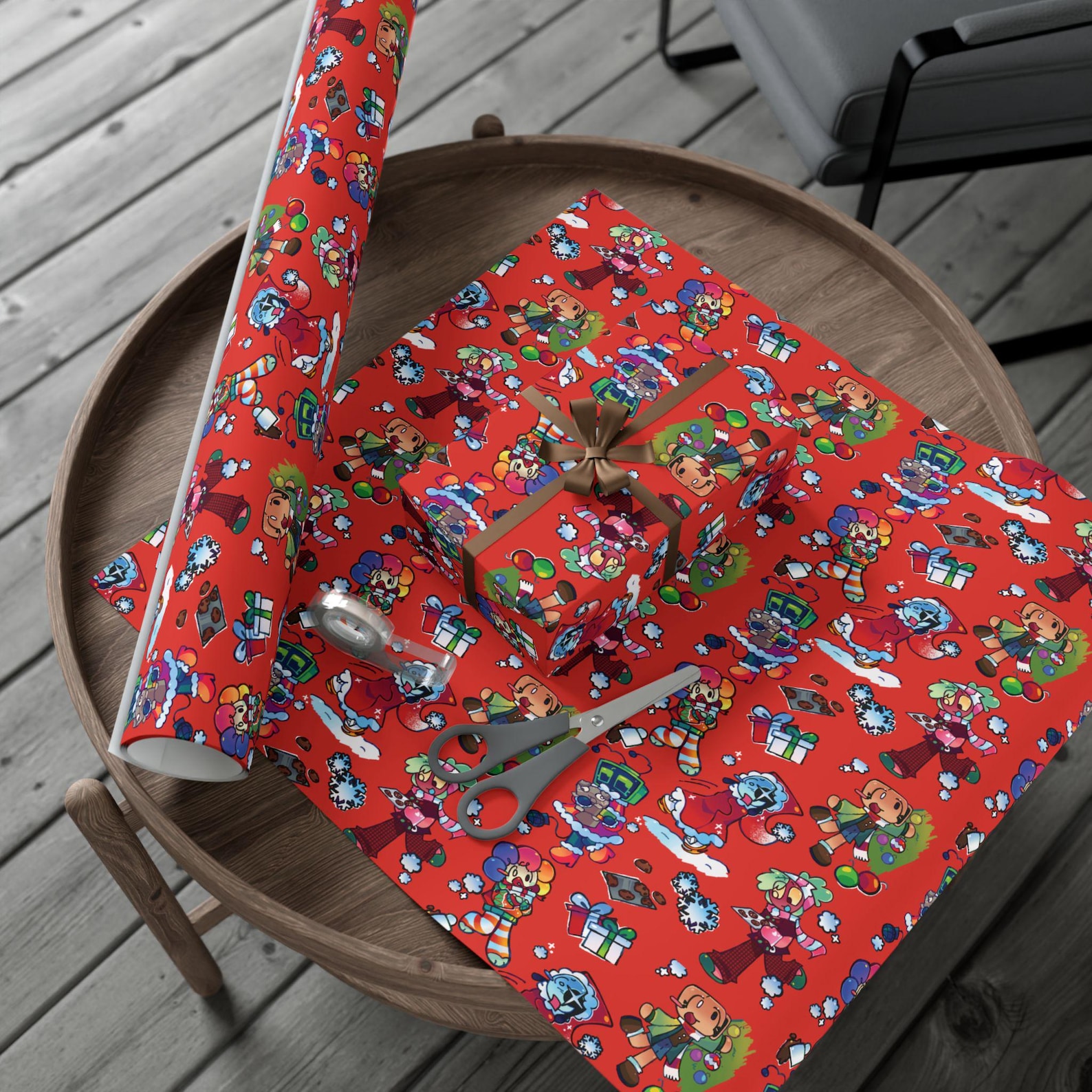 Dandy's World Roblox Fan Art Gift Wrap Paper | Christmas Wrapping Paper ...