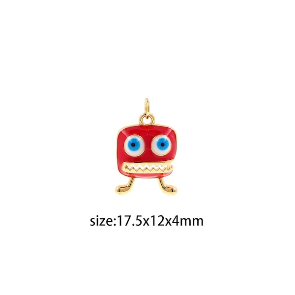 Monster Necklace - Etsy