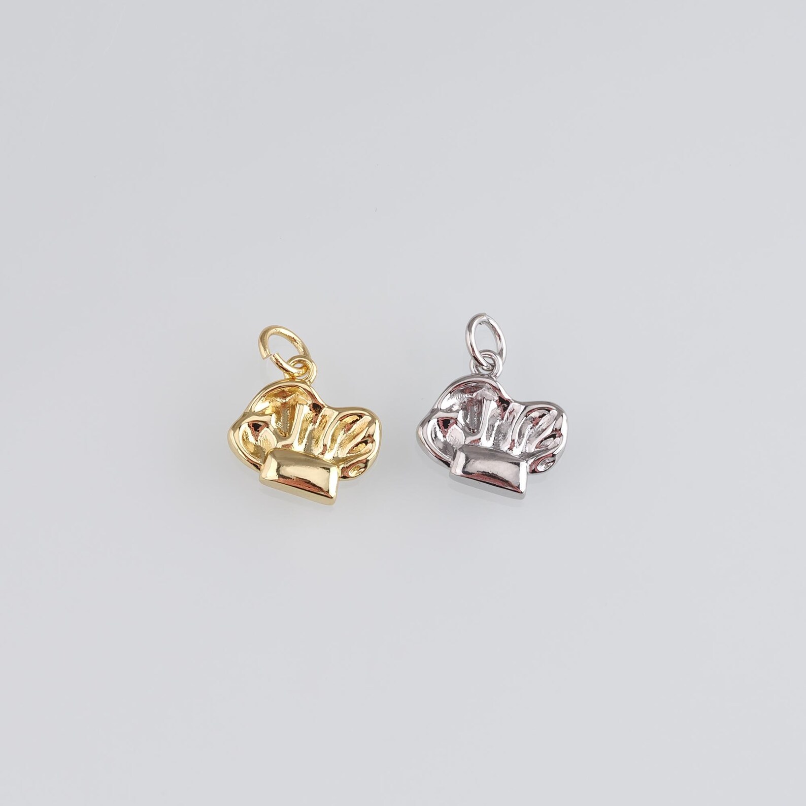 18K Gold Filled Chef Hat Pendant,cooking Charm,dainty Chef Hat Earrings ...