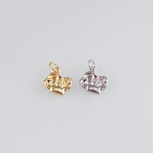 18K Gold Filled Chef Hat Pendant,cooking Charm,dainty Chef Hat Earrings ...