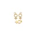18K Gold Filled Female Symbol Pendant,cz Micro Pave Gender Symbol Charm ...