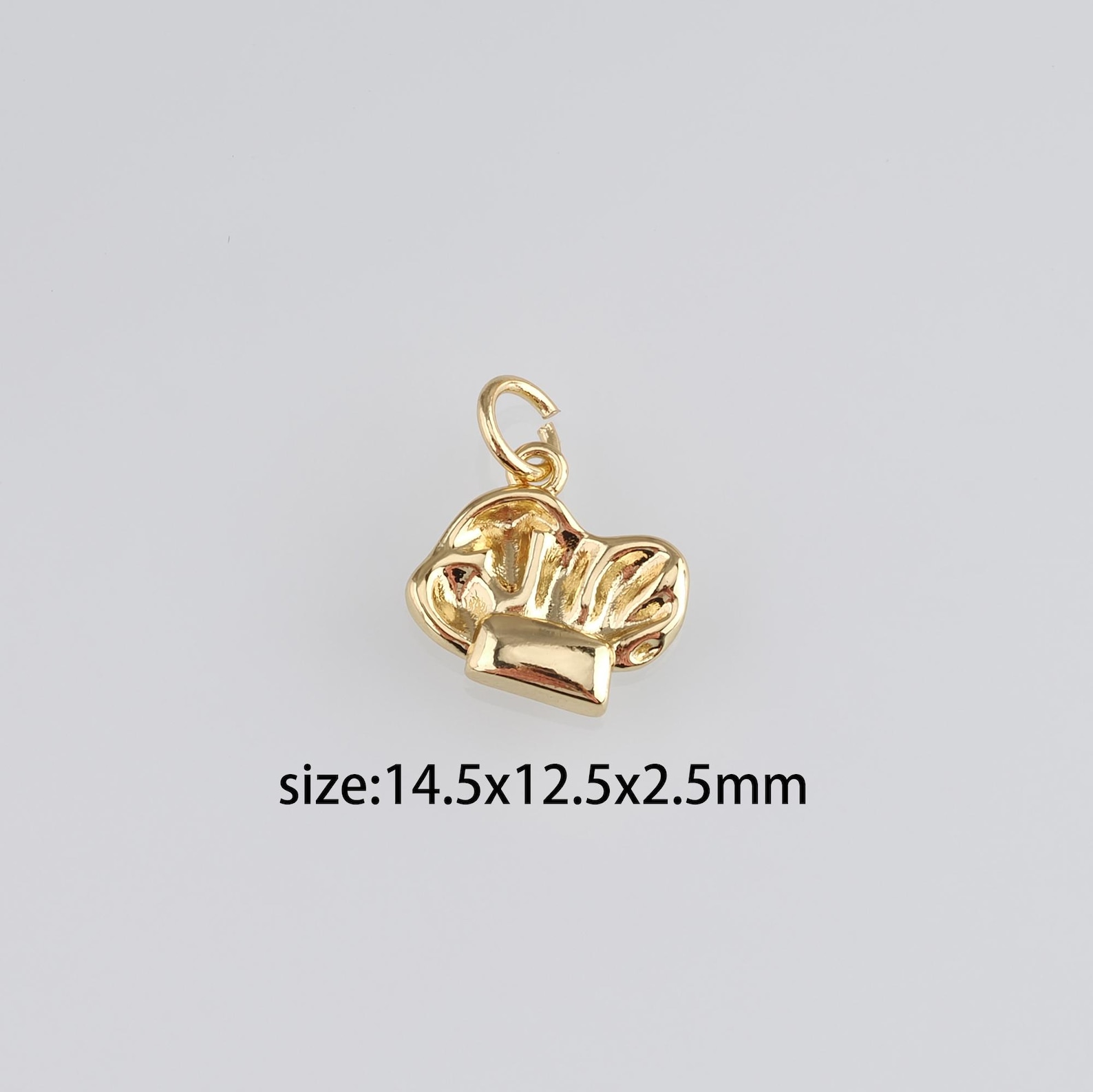18K Gold Filled Chef Hat Pendant,cooking Charm,dainty Chef Hat Earrings ...