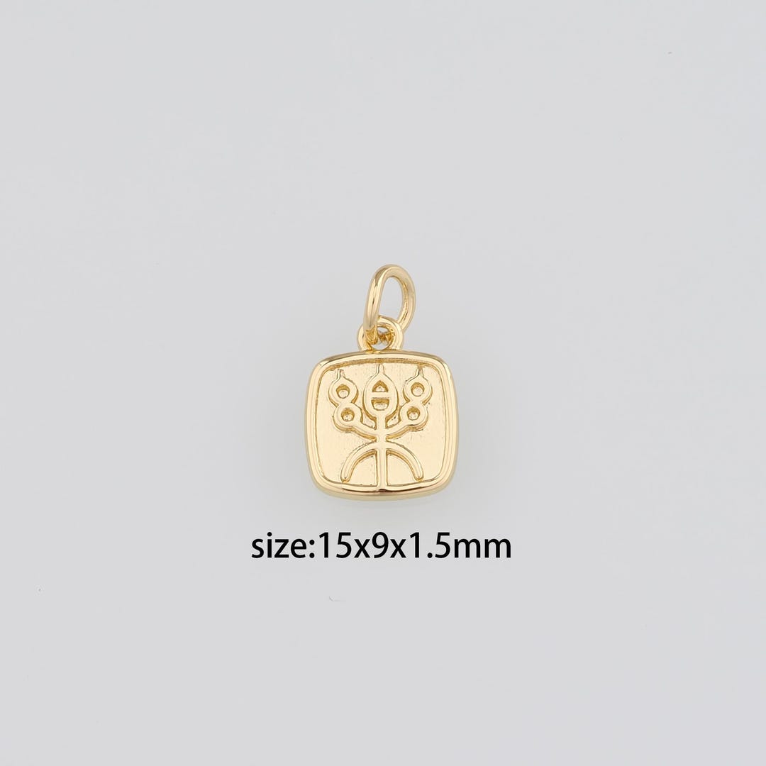 18K Gold Filled Neptune Pendant,dainty Neptune Charm Earrings Necklace ...