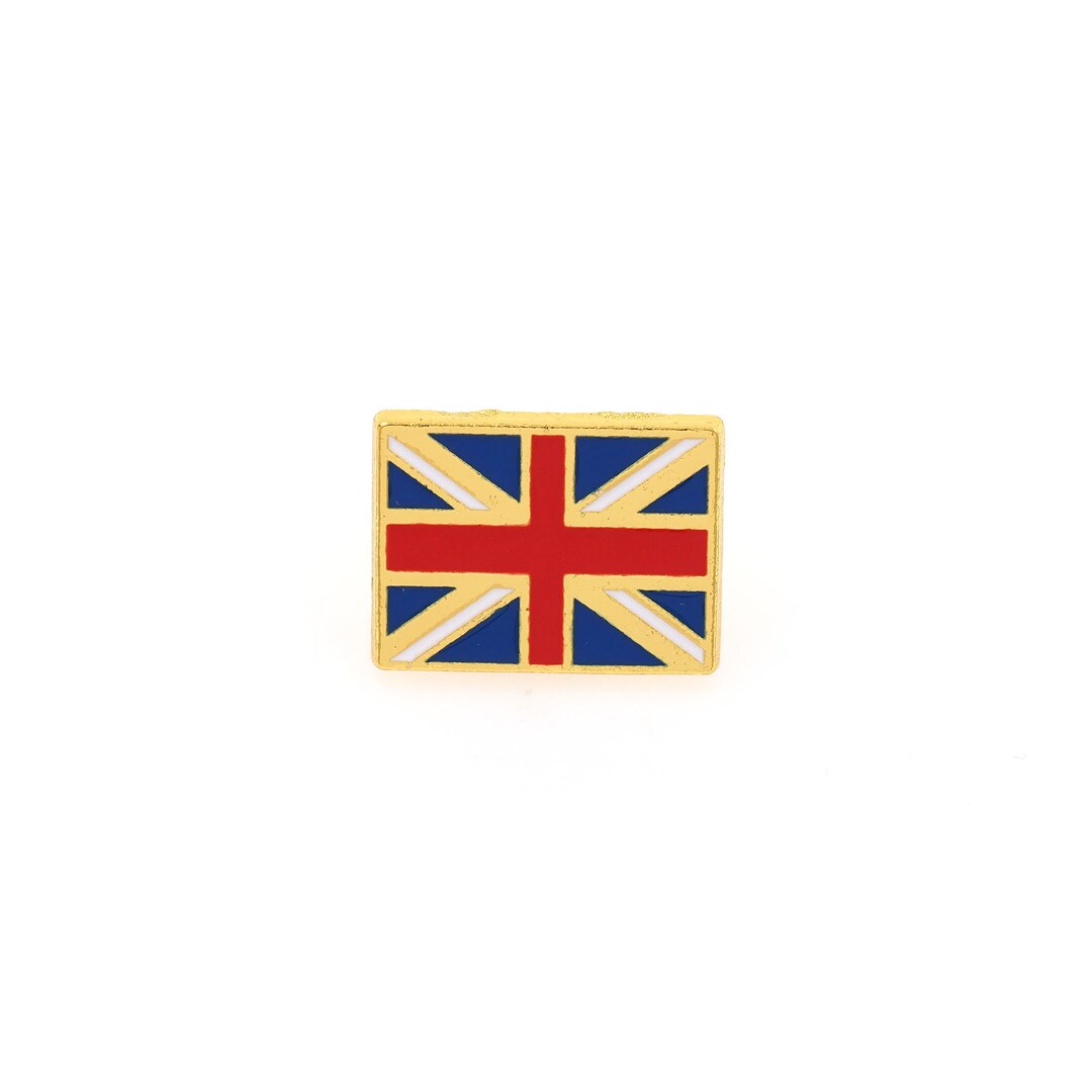 Union Jack Flag Pin National Flag of United Kingdom Lapel Pin - Etsy