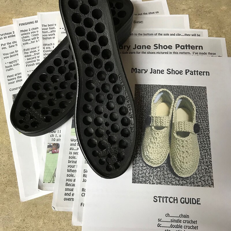Soles for Crochet - Etsy