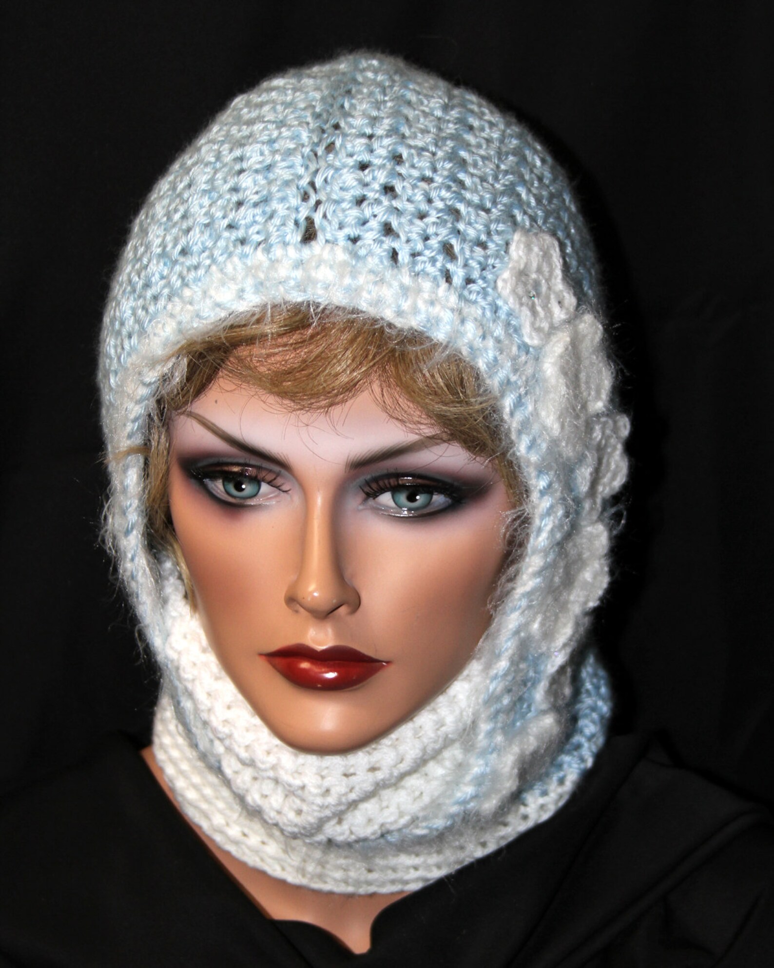 Buy Nose Cover Hat Ski Hat Crocheted Hat Face Cover Winter Online in ...