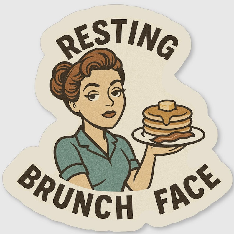 Service Industry Sticker Pack, Funny Restaurant Stickers, Food Service ...