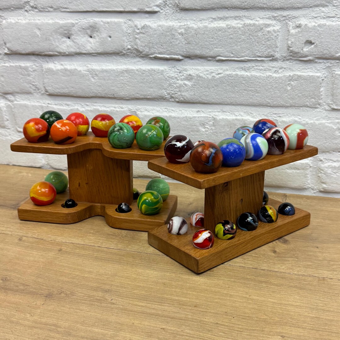 Wooden Vintage Marbles Display Stand for Spheres or Marbles - Etsy
