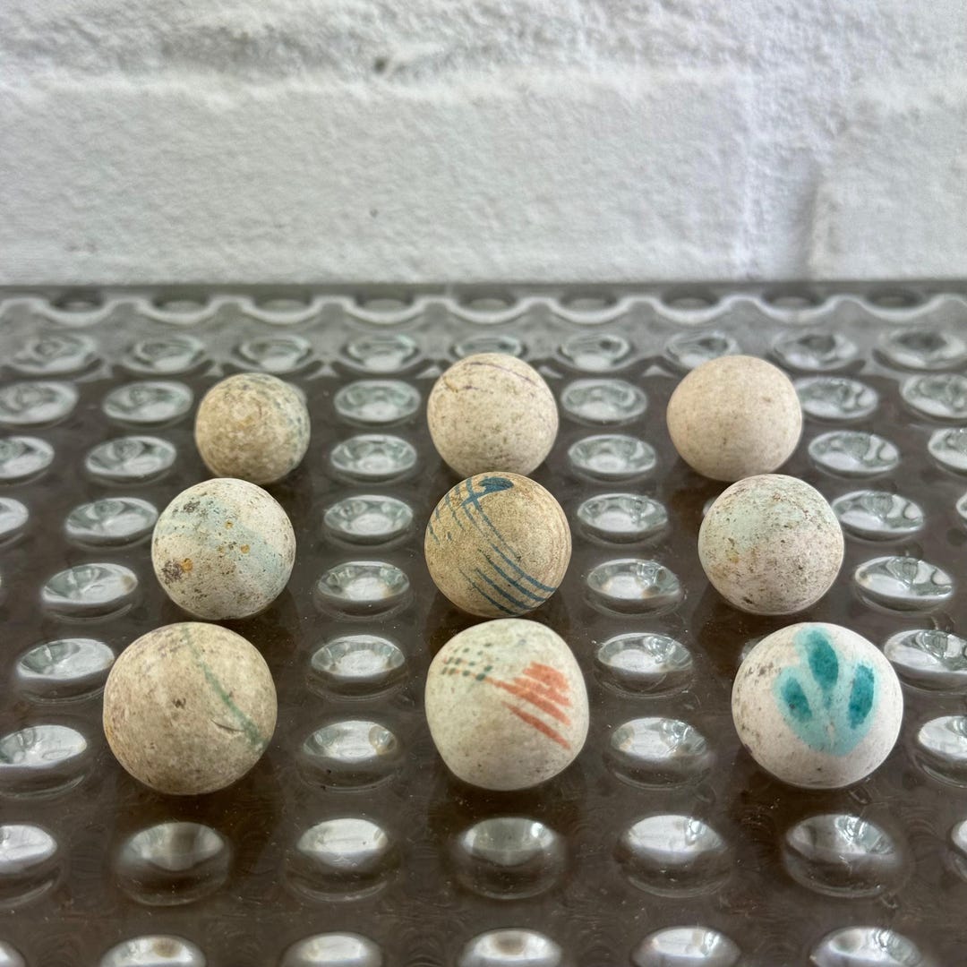 Antique China Marbles Collection - Etsy