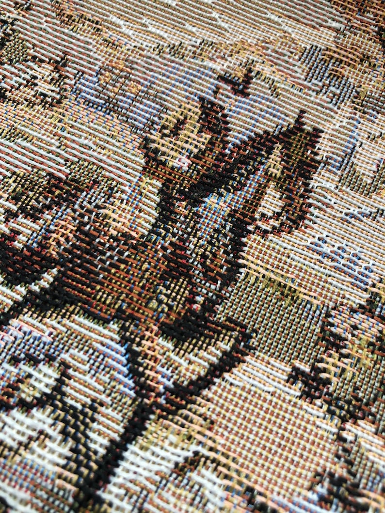 Victorian Haunting Upholstery Tapestry Toile Fabric 1 Yard 78 Wide ...