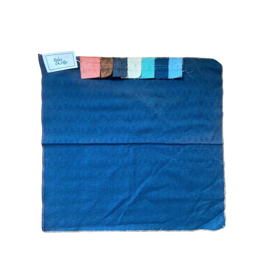 Bailey & Griffin "penrose Herringbone" Fabric Vintage Upholstery Swatch ...