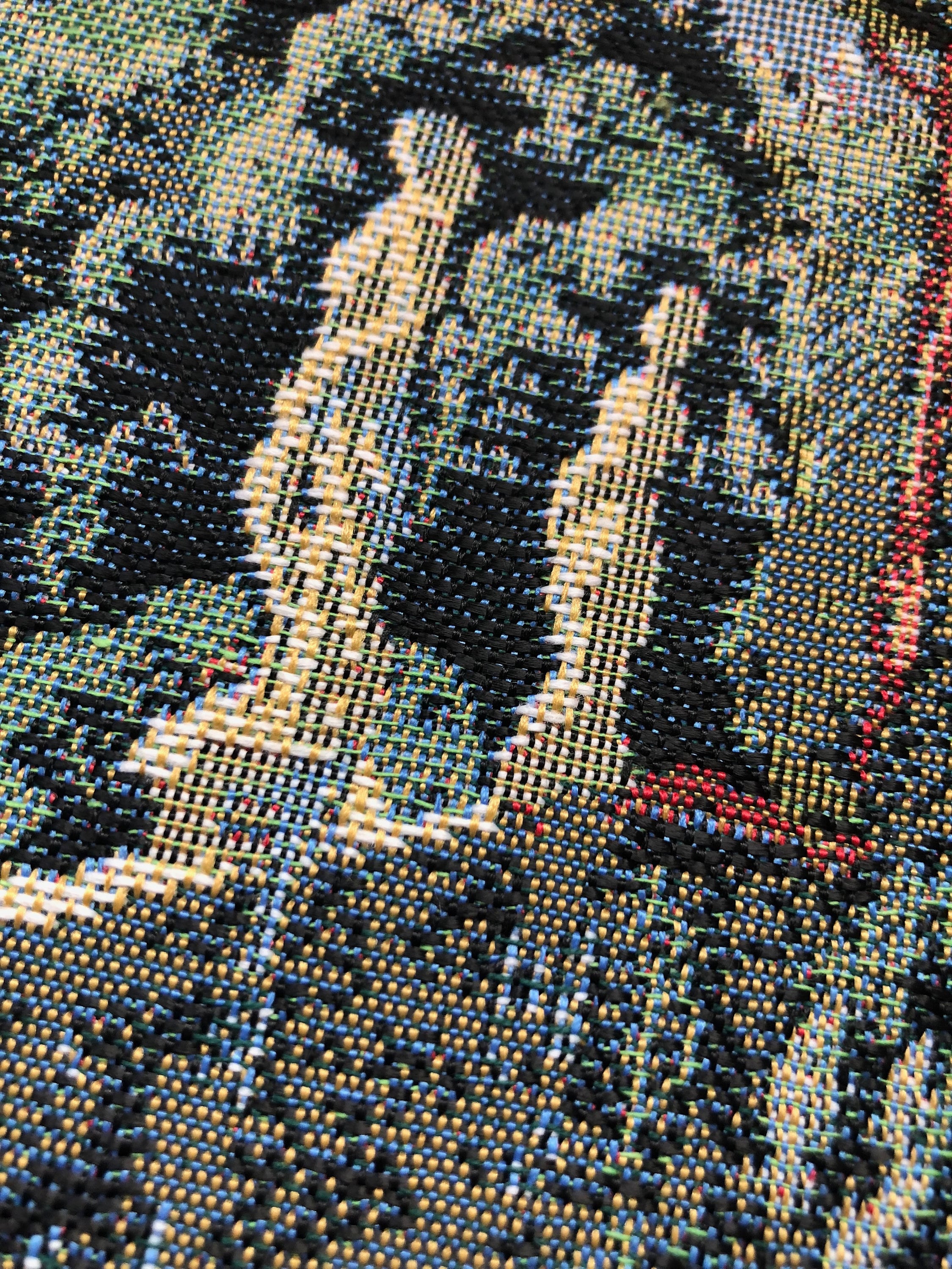 Victorian Garden Upholstery Tapestry Toile Fabric 1 Yard 78" Wide Heavy ...