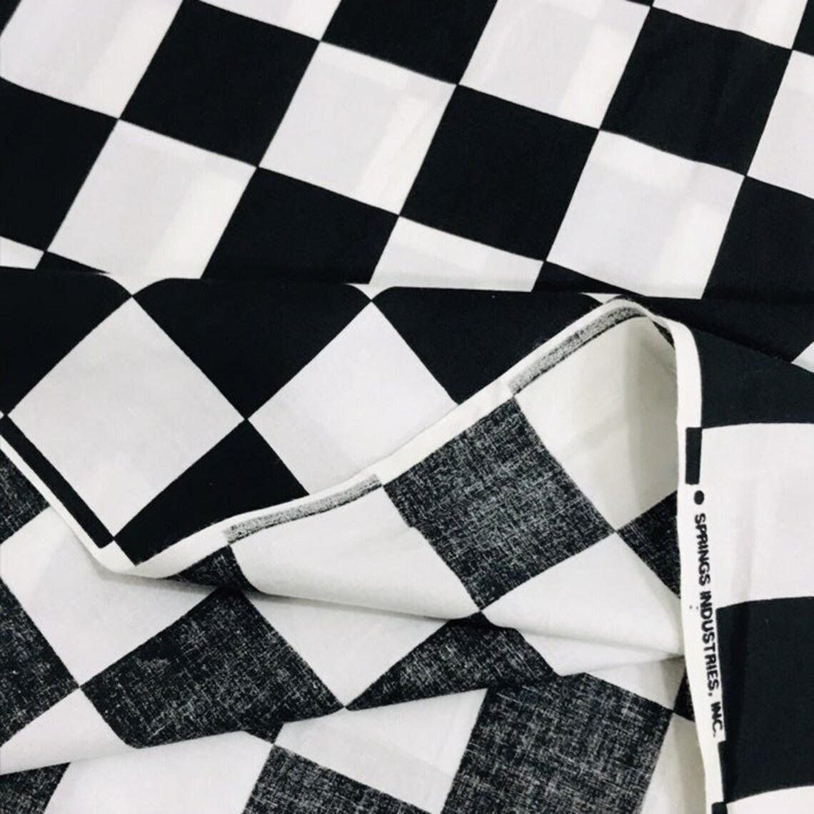 Chess Board Print Cotton Fabric 60 X 1 Yard - Etsy Canada