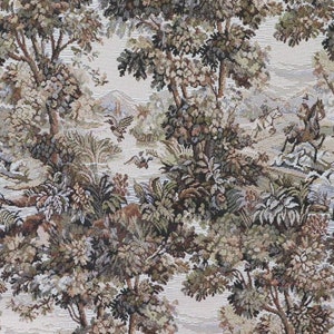 Victorian Haunting Upholstery Tapestry Toile Fabric 1 Yard 78 Wide ...